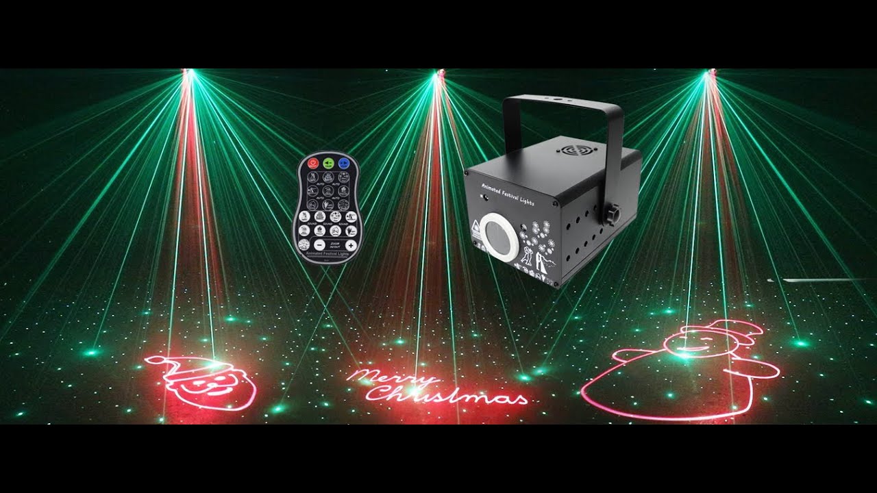 9-in-1 Holiday Animated Laser Light-A15 - YouTube