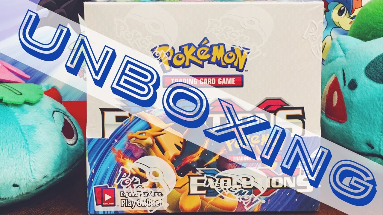 Pokemon TCG Unboxing: XY Evolutions Box, part 1 (sweet pulls!) - YouTube