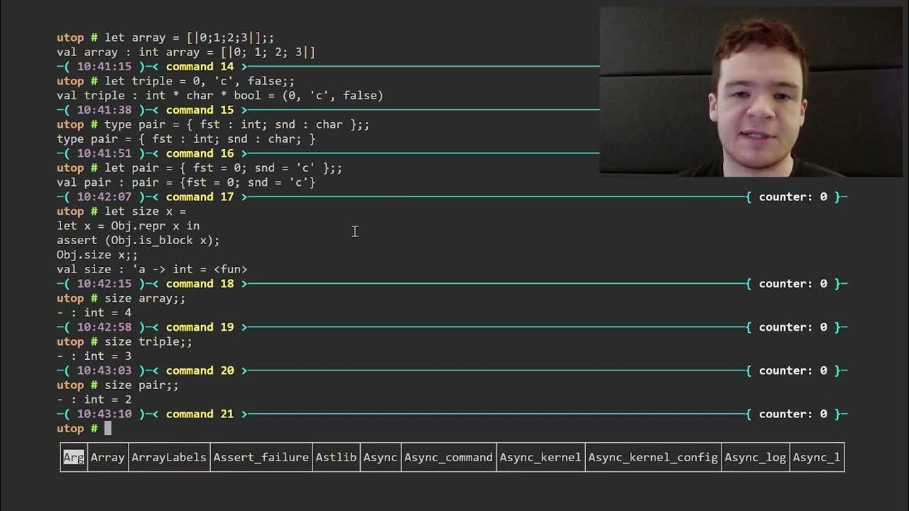 How OCaml Represents Values in Memory - YouTube