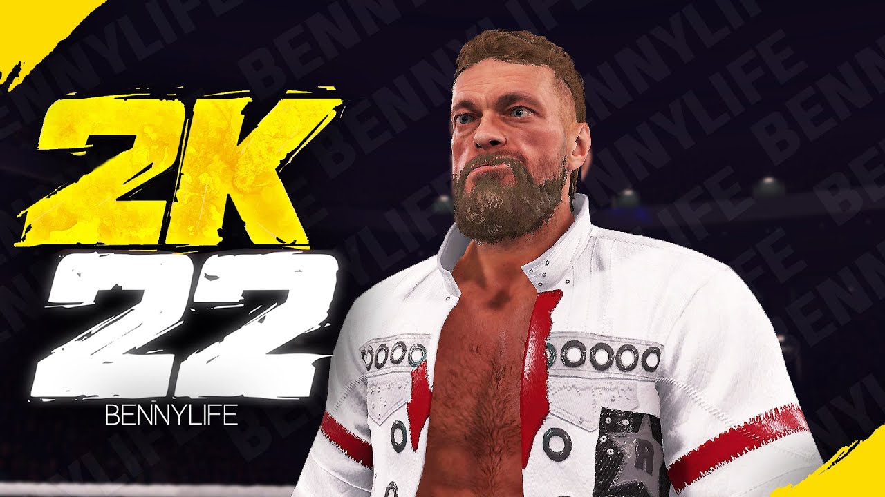 Edge'22 New Character Model | New WWE 2K22 Mods - YouTube