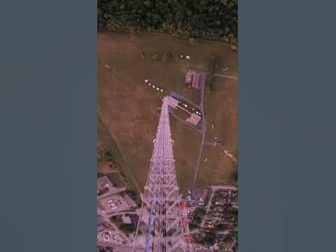 Insane TV tower BASE jump - YouTube