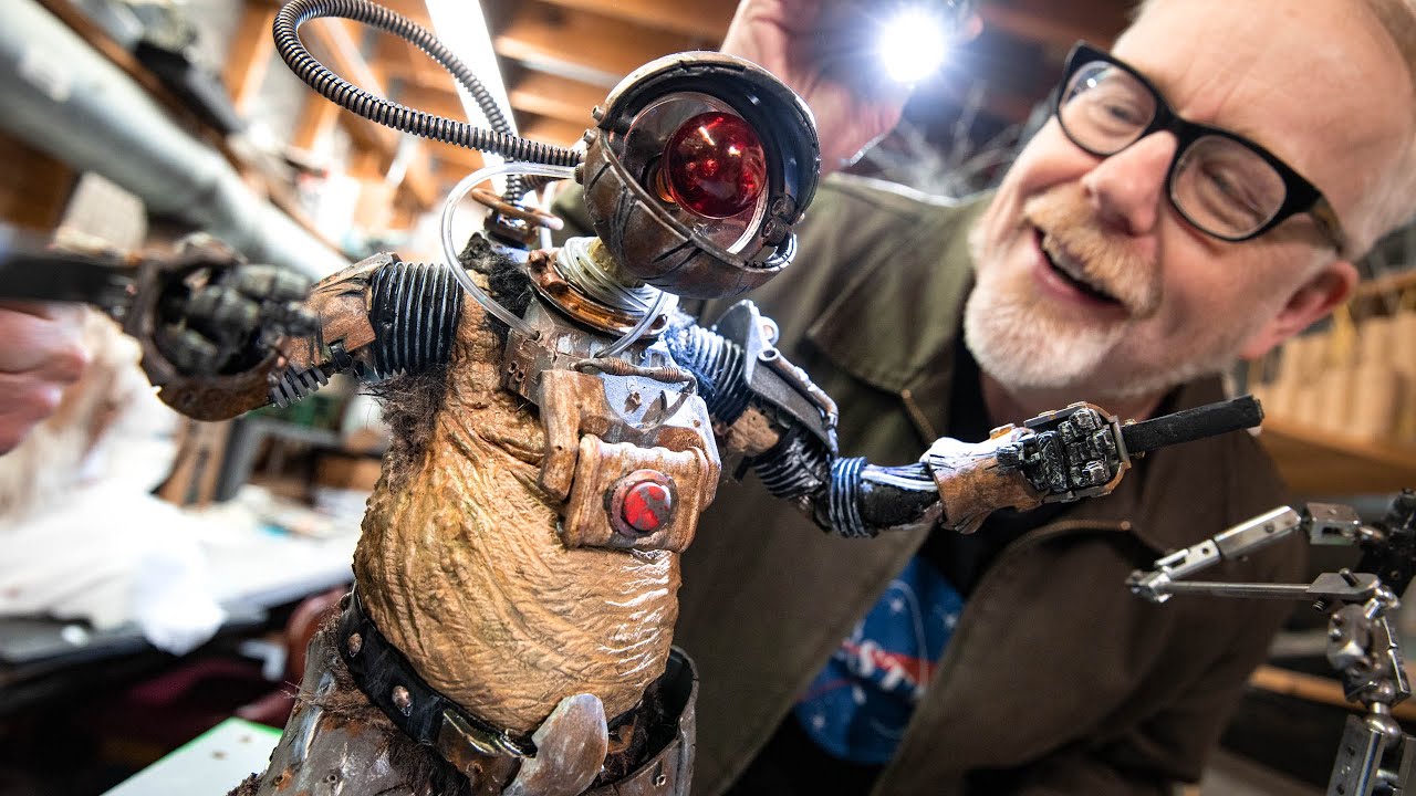 Adam Savage Learns How Modern Stop-Motion Puppets Are Made - YouTube