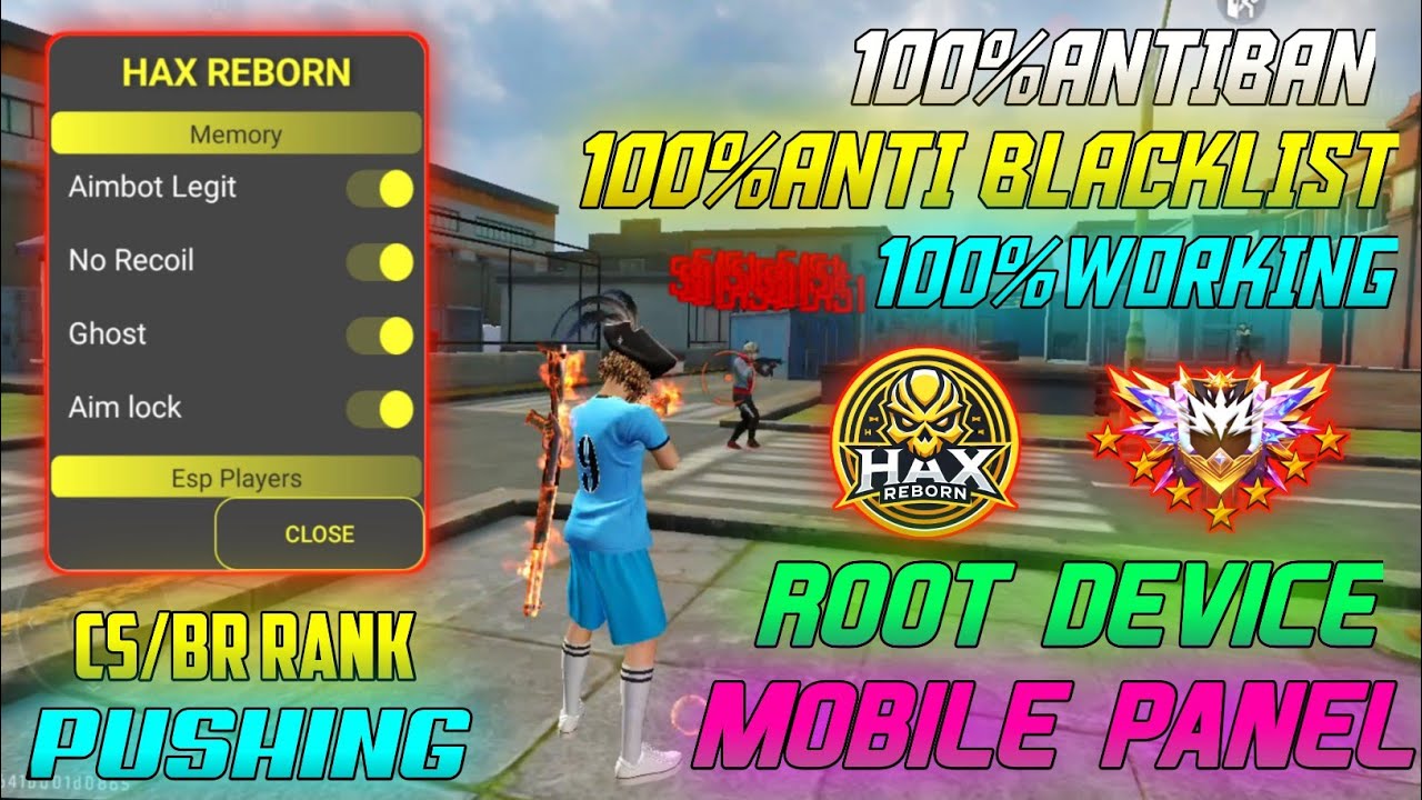 Hax Reborn Free Fire Injector Free Fire Root Device Rank Working ...