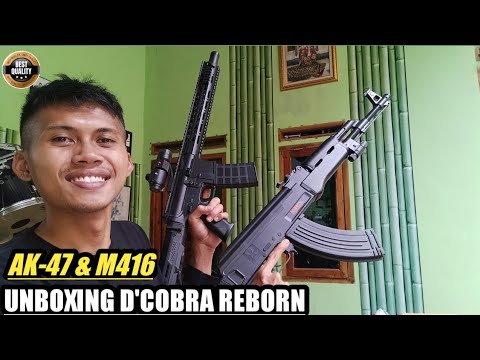 Unboxing Dcobra Reborn M416 VS AK-47 - YouTube