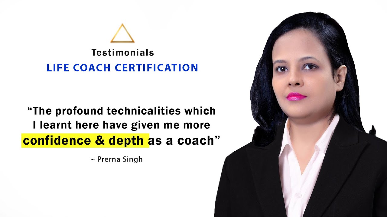 Testimonial: Life Coach Certification with Ashwani Deswal - YouTube
