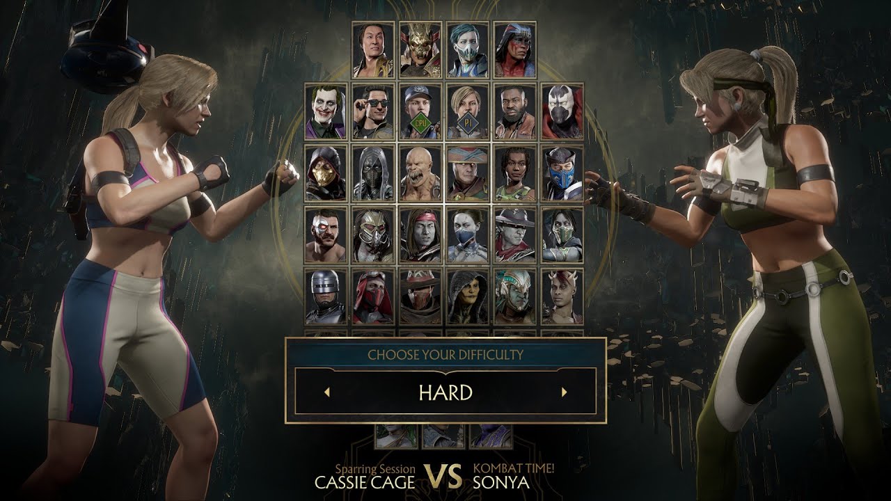 Mortal Kombat 11 - Cassandra Cage vs Sonya Blade - YouTube