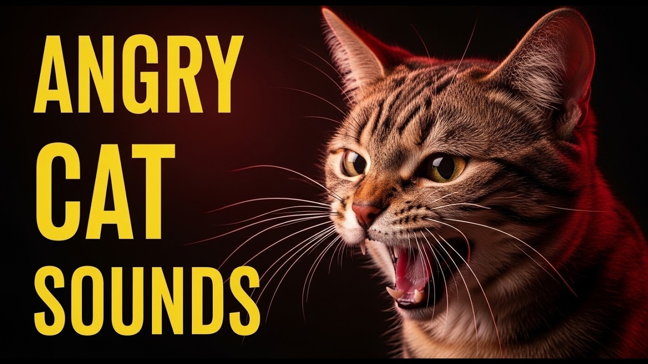 Angry Cat Fighting Sound Effect | Horrible Cat Sounds | Cat Sound ...