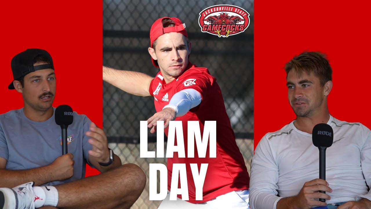 Transfering from D2 to D1 Tennis programs - Liam Day, Jacksonville State Men's Tennis - YouTube