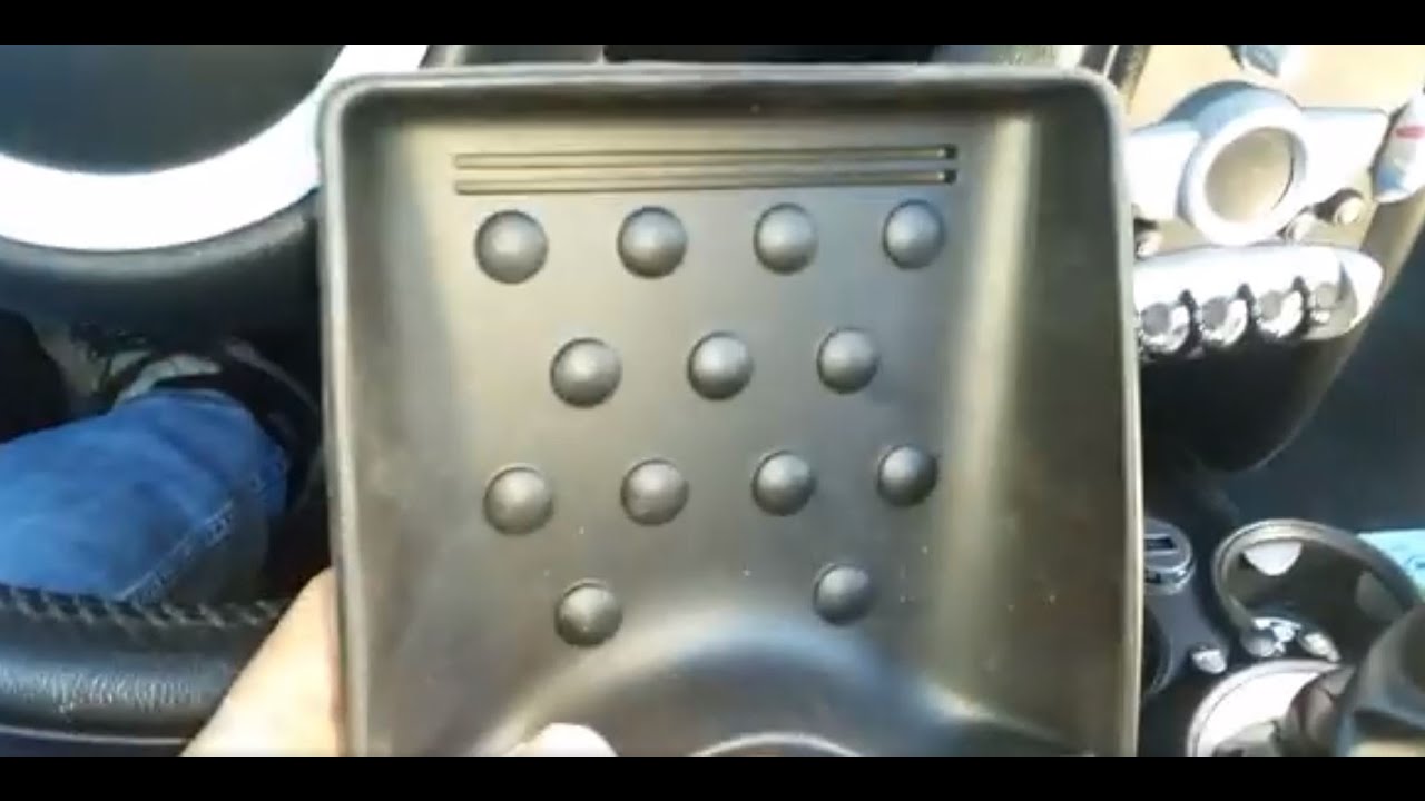 Nice find! - center tray console for R56 Mini Cooper - YouTube