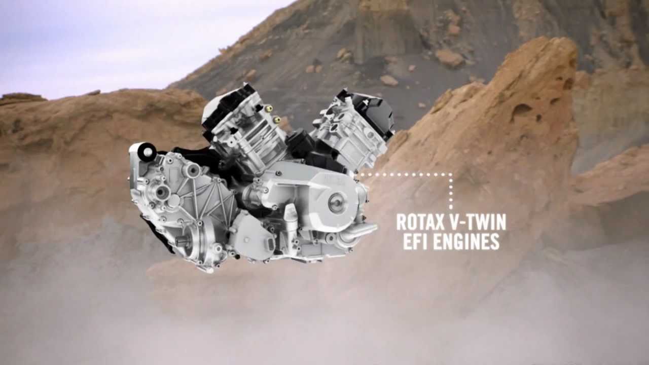 New 82 hp Rotax 1000 V-Twin, liquid-cooled engine - YouTube