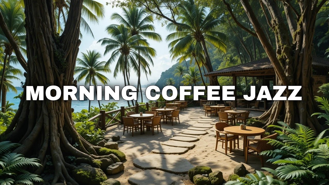 Morning Coffee Vibes ⛺ | Smooth Jazz Café Music for Work, Study ...
