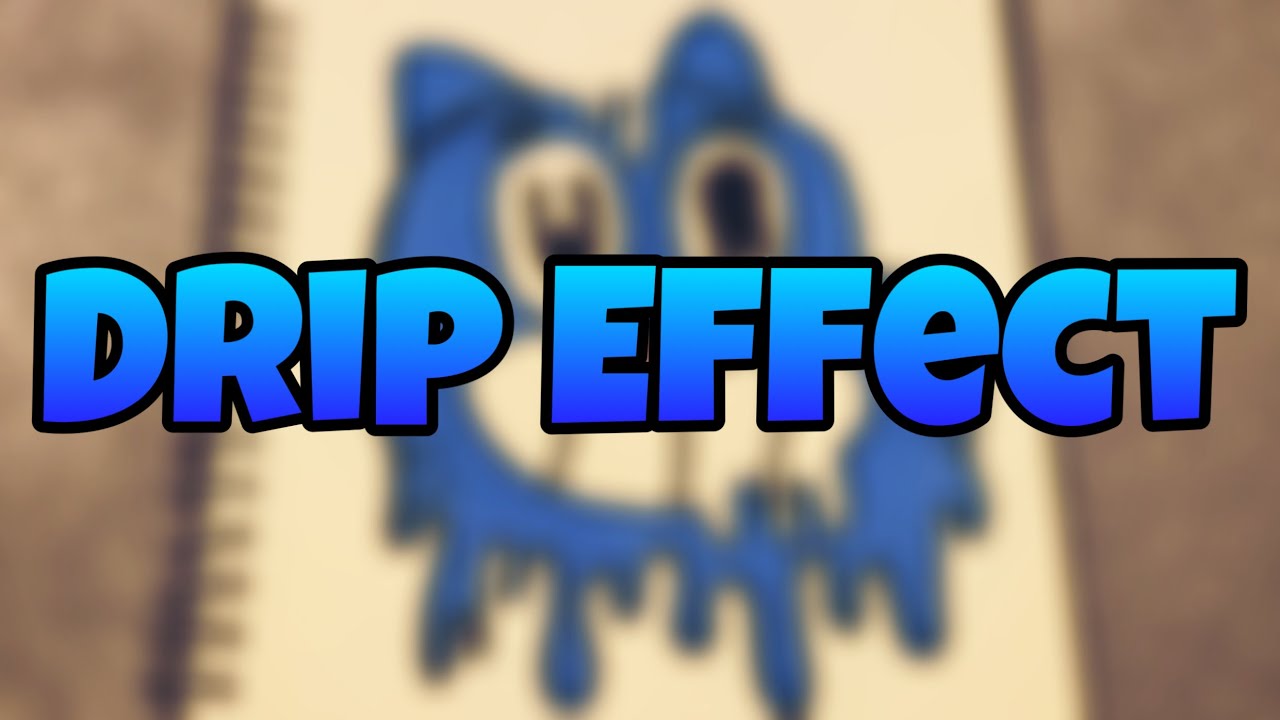 How to draw the drip effect! Blaze Art - YouTube