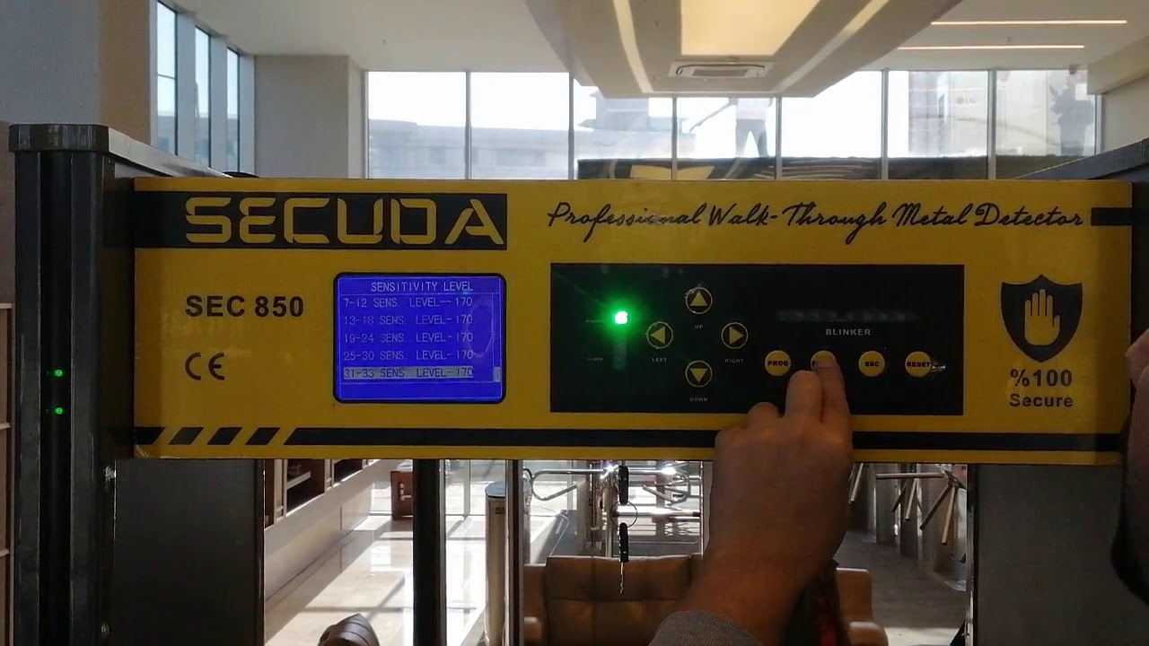 Secuda Sec 850 Boy Dedektörü kullanım kılavuzu | Perkotek - YouTube