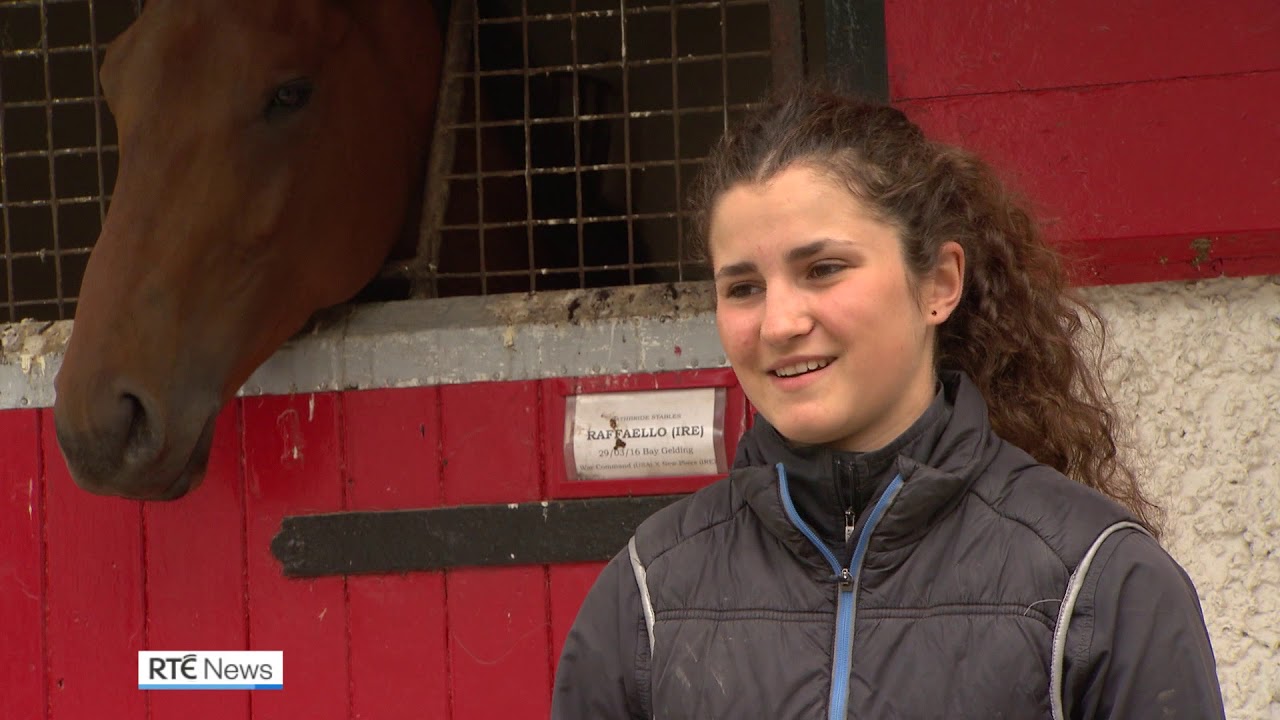 Young jockey bringing French flair to the Curragh - YouTube