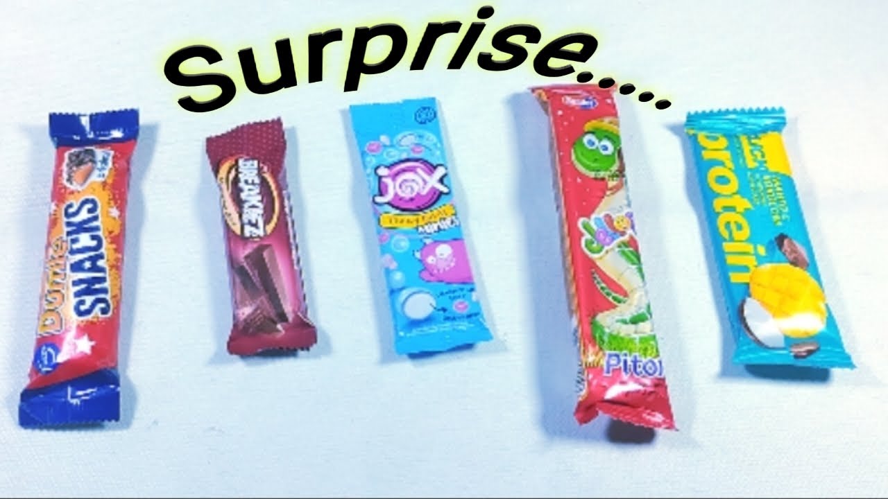 Dumble Snacks Vs Protein chocolate , Lots of chocolate, kinder joy ...