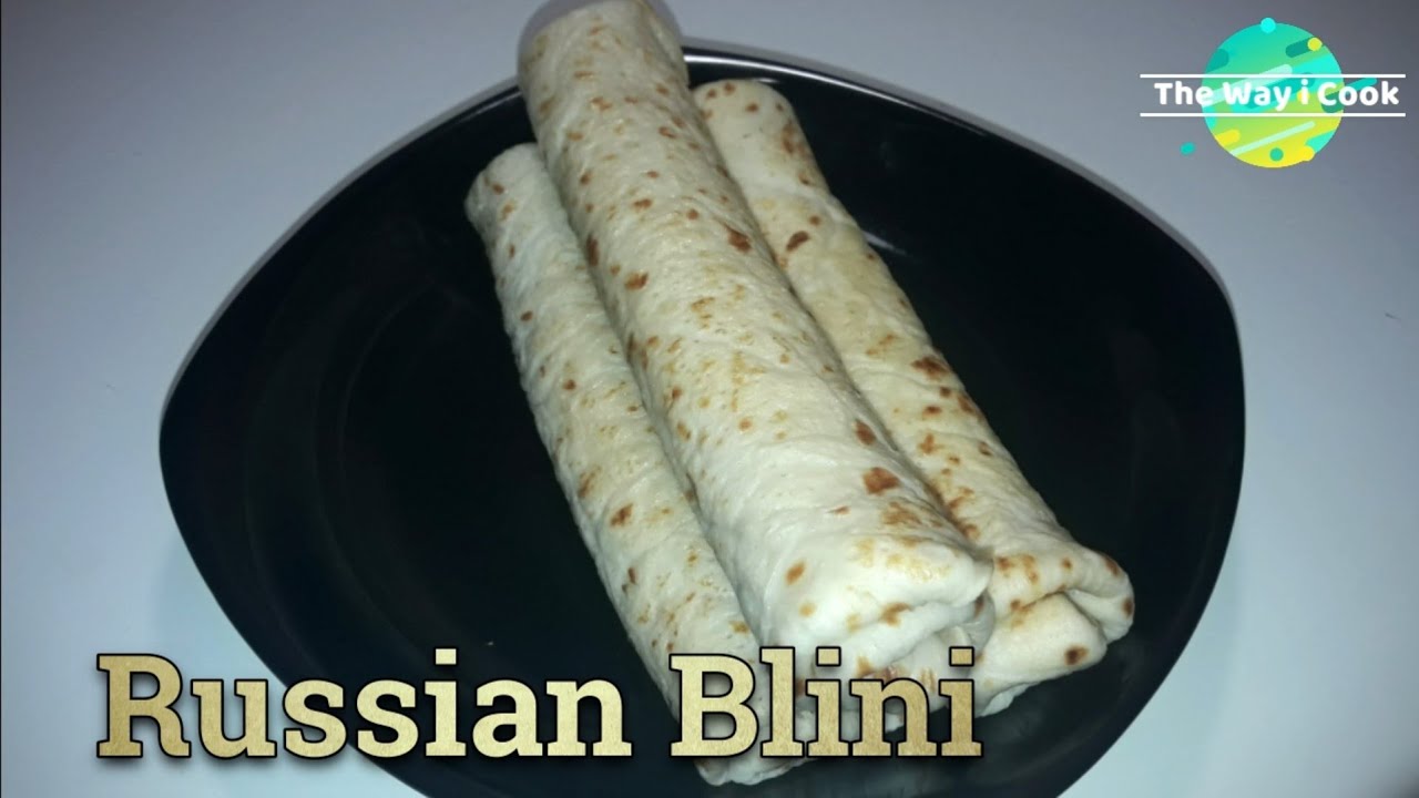 Russian Blini | Traditional Blinchiki with Kefir - YouTube