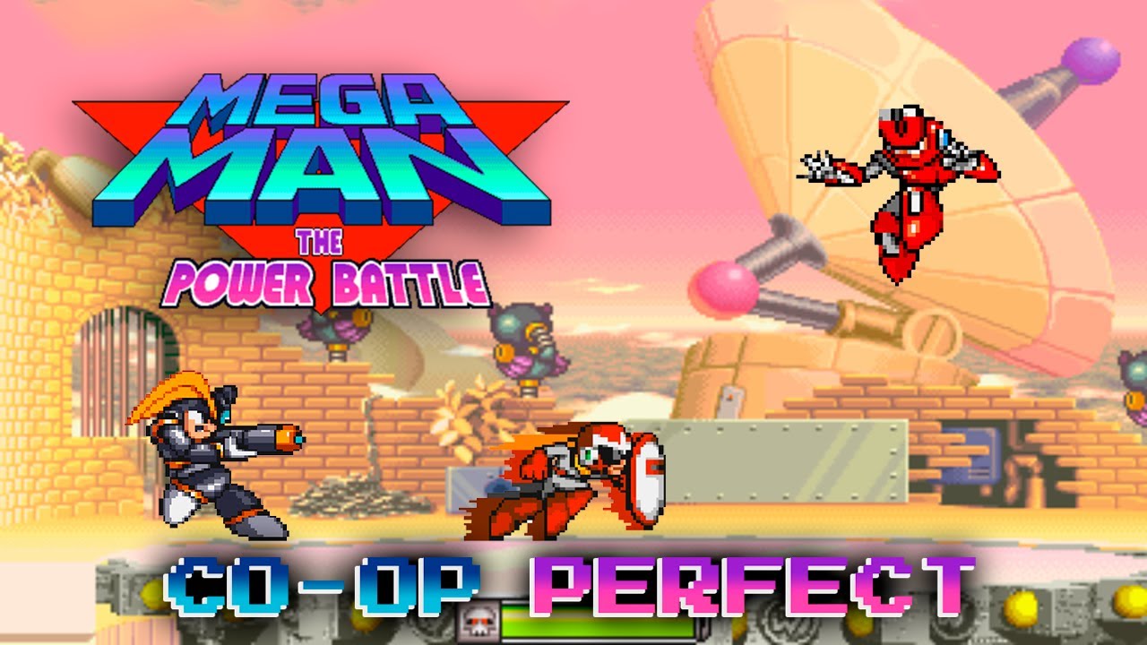 Mega Man The Power Battle - 2 Players Perfect - YouTube