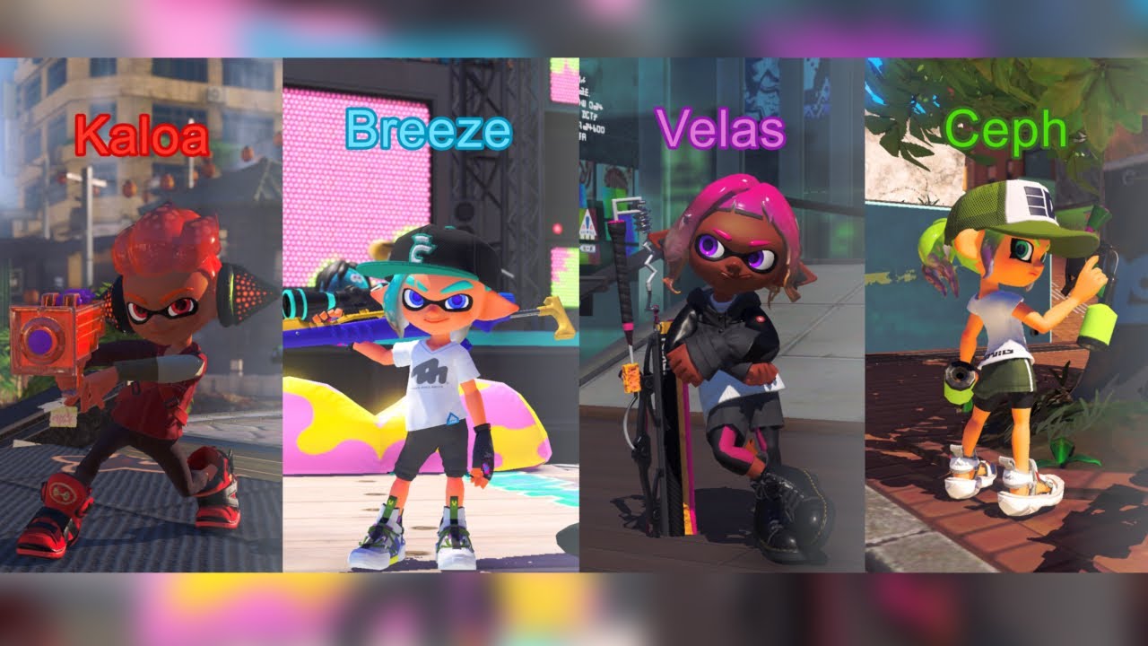 My Splatoon OCs! (Splatoon 3) - YouTube