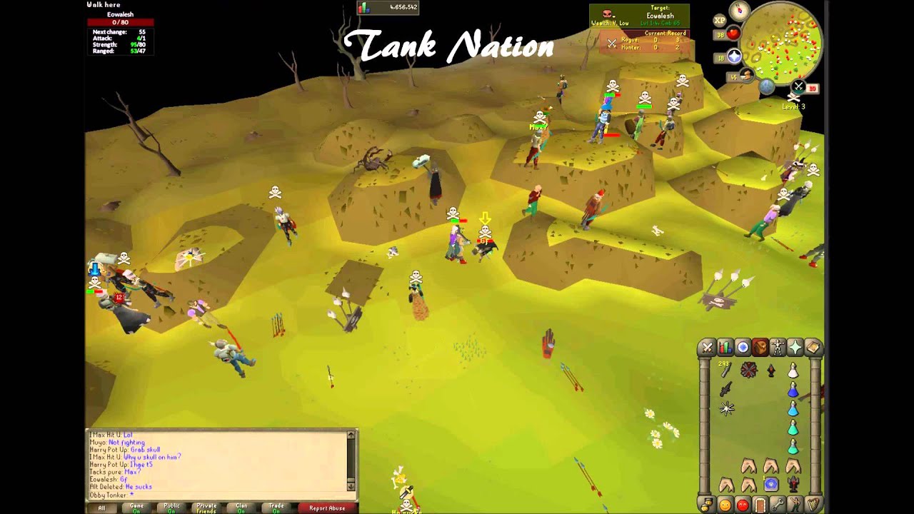 OSRS ~ Tank Nation ~ Obby Tonker Pking - YouTube