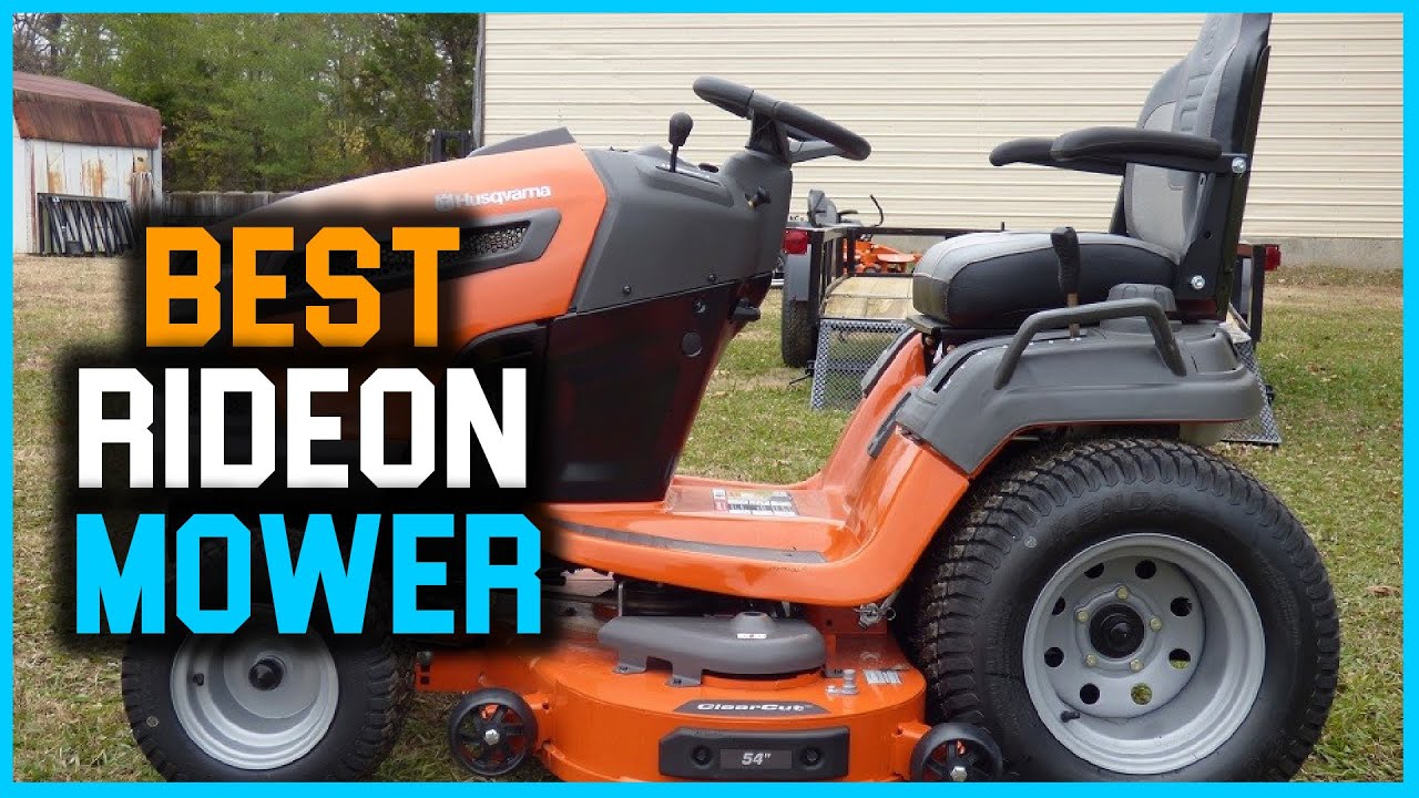 Top 5 Best Ride-On Mower for Hills, Small Yard & Large Gardens [Review ...