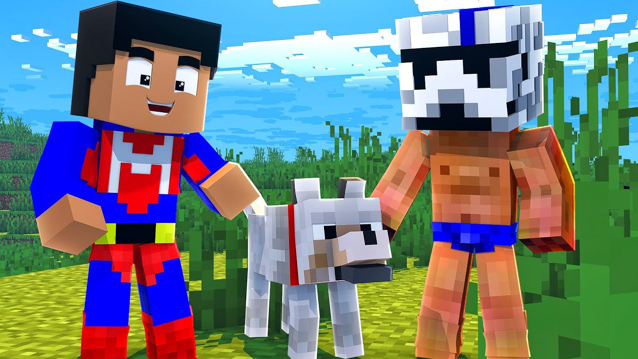 Noobs En Busca De Un Lobo Minecraft Con Noobs 12 Youtube