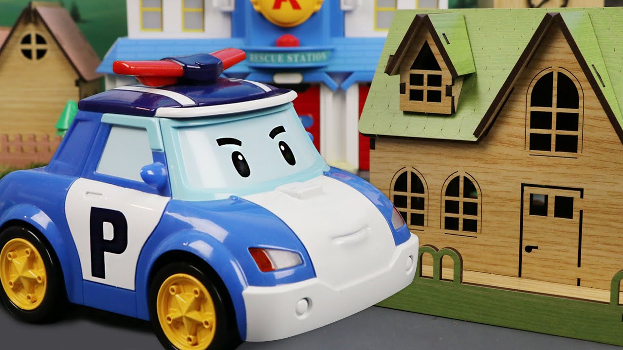 How to Make Toy House | Robocar POLI Toy Play | Little Big Play - YouTube