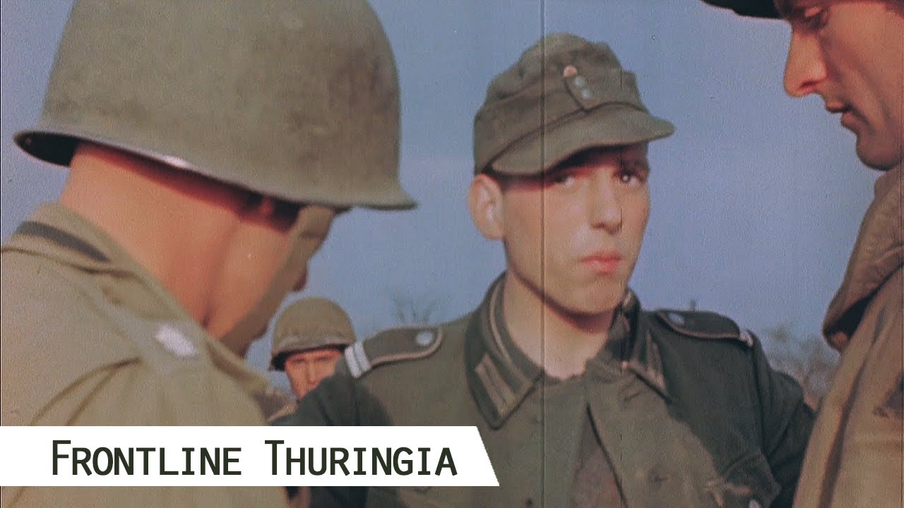 At the Frontline in Thuringia, Germany | US Army Raw Footage shot in March & April 1945 - YouTube