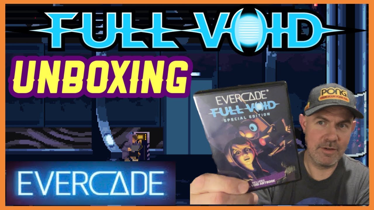 Evercade Full Void Special Edition Unboxing - YouTube