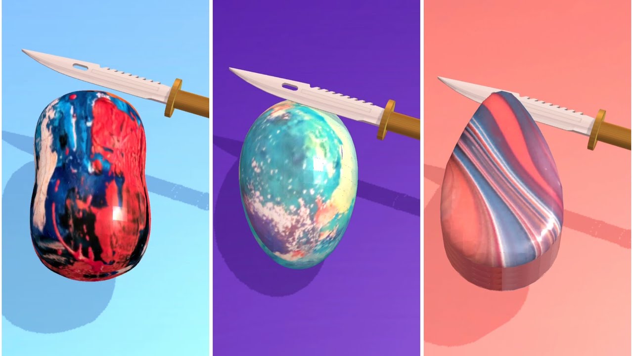 Soap Slicing Game / Very Satisfying ASMR Slicing Video - YouTube