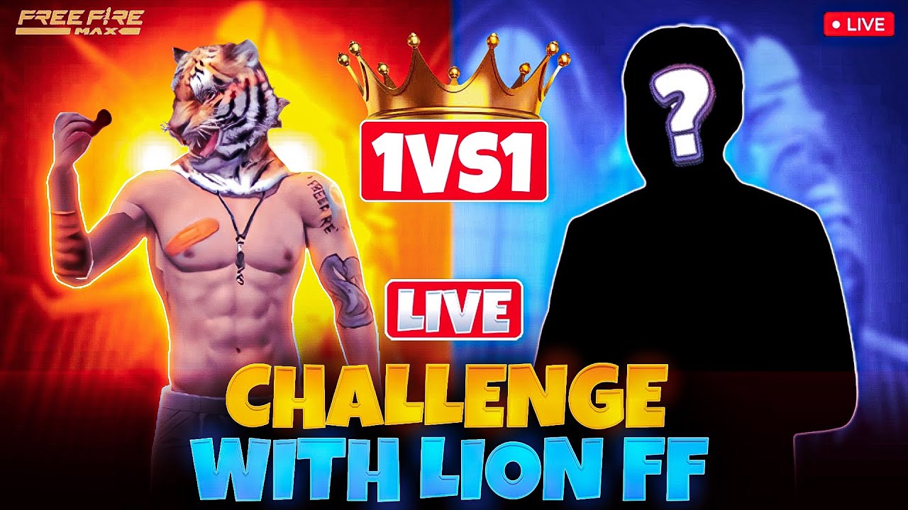 LION FF VS PRO PLAYERS || 1 VS 1 LIVE REACTIONS || #facecam # ...