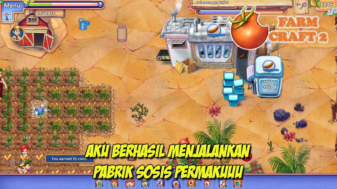 Farm Craft 2 - WOW INI ADALAH PABRIK SOSIS PERTAMAKU DAN AKU SANGAT ...