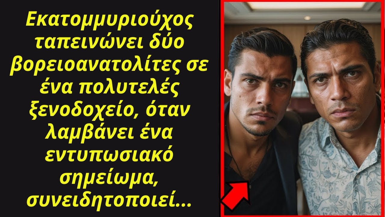 Ο Πλούσιος ταπεινώνει δύο βορειοανατολίτες σε ένα πολυτελές ξενοδοχείο ...