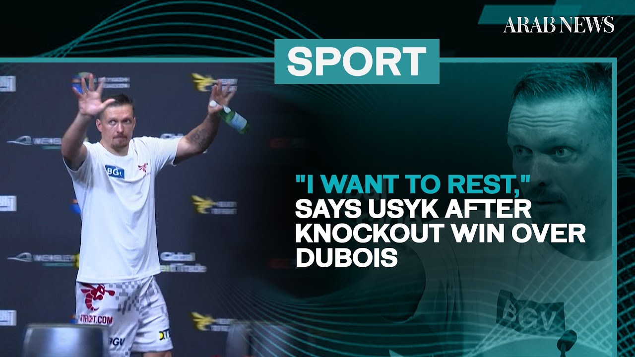 Usyk knocks out Dubois to become undisputed world heavyweight champion ...