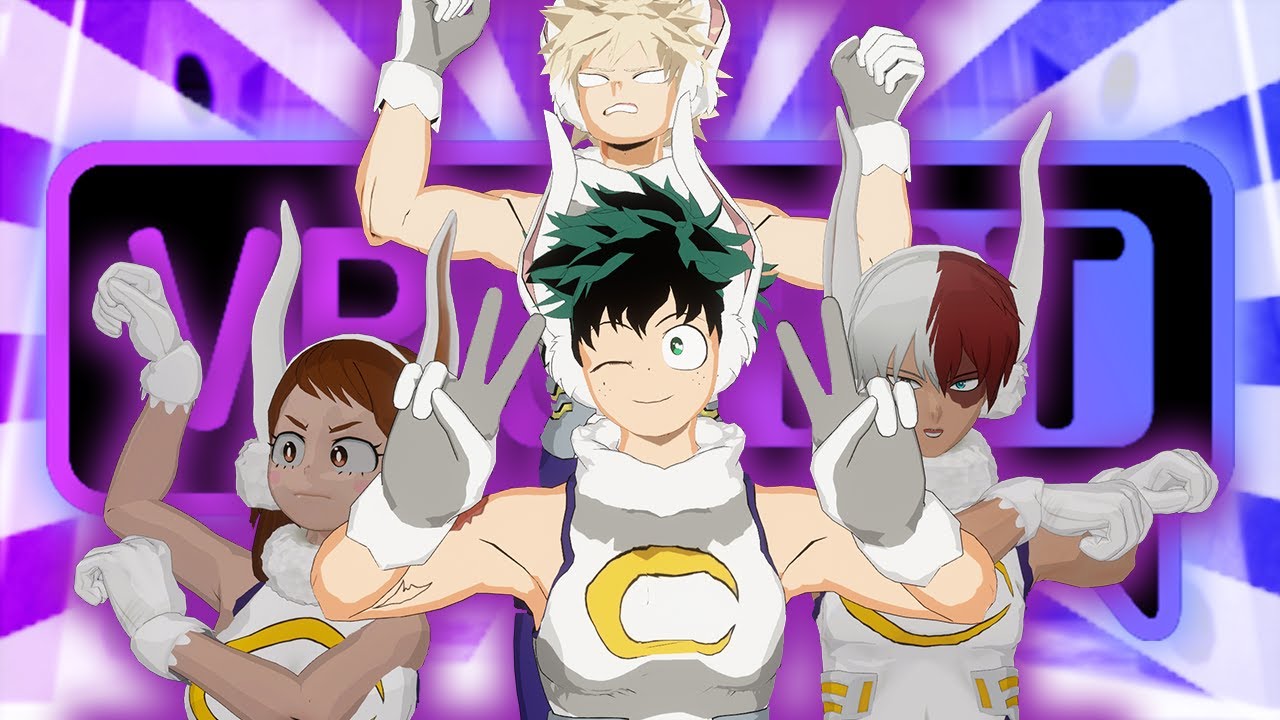 Deku and the Mirko Bunny Squad! // (MHA VR) - YouTube