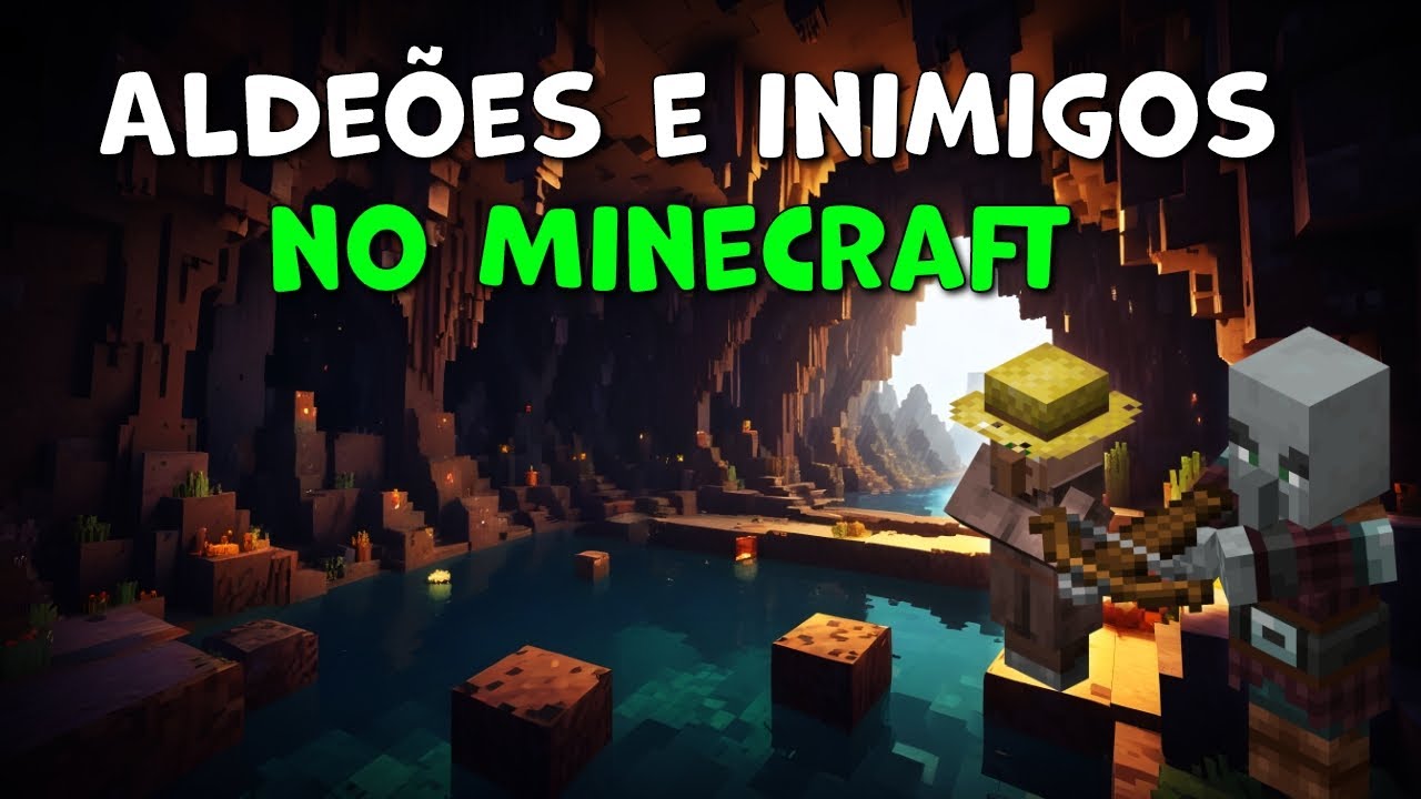 Guia Completo dos Aldeões no Minecraft: Dicas, Mobs e Mais! #Minecraft ...
