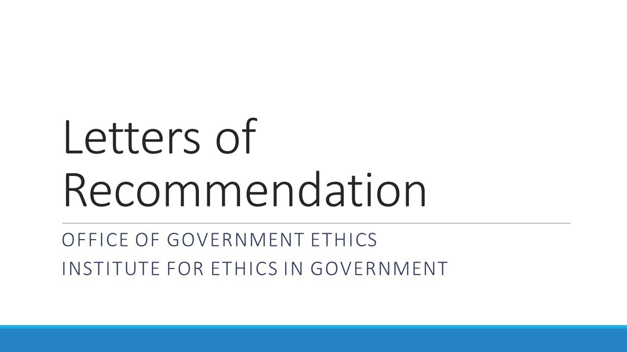 Letters Of Recommendation YouTube letters-of-recommendation-youtube