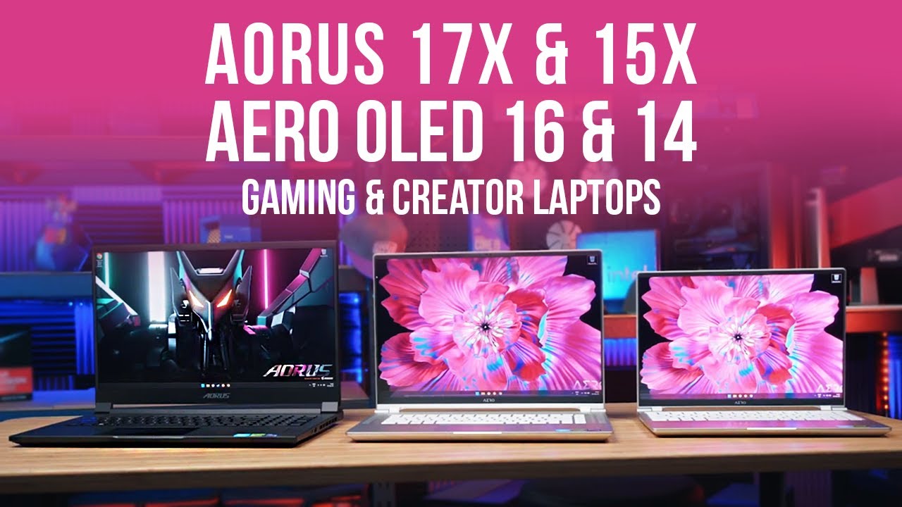 NEW Gigabyte AORUS and AERO OLED Laptops are HERE! GeForce RTX 40 ...