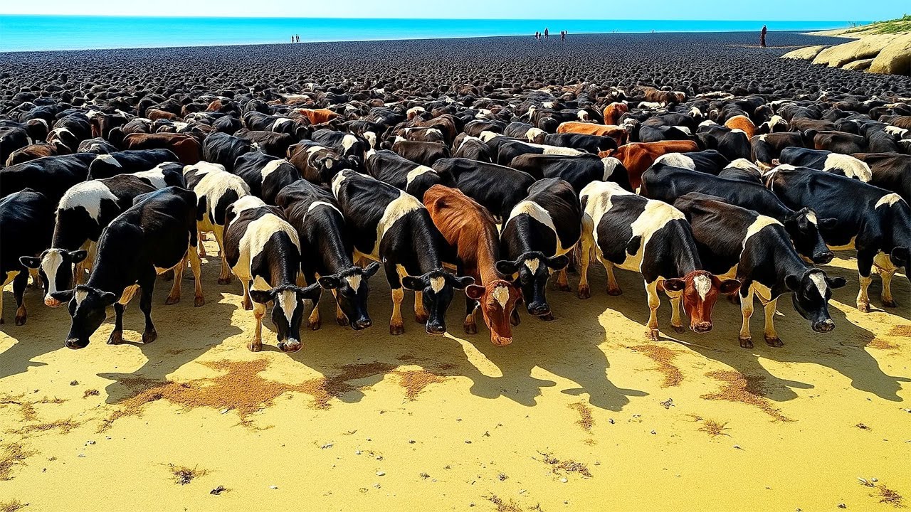 They Left Cows on a Dead Island — 100 Years Later, The Result Left ...