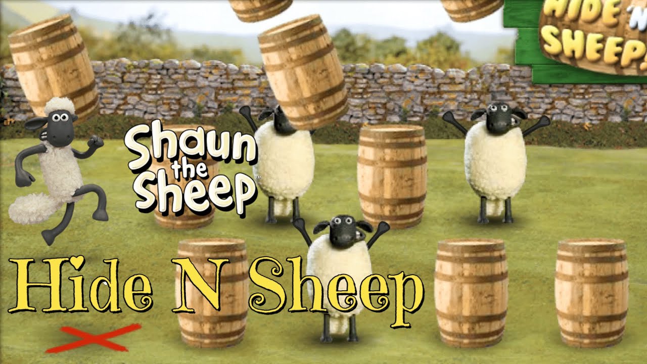 Shaun the Sheep Games : Play "Hide N Sheep" Online for Free - YouTube