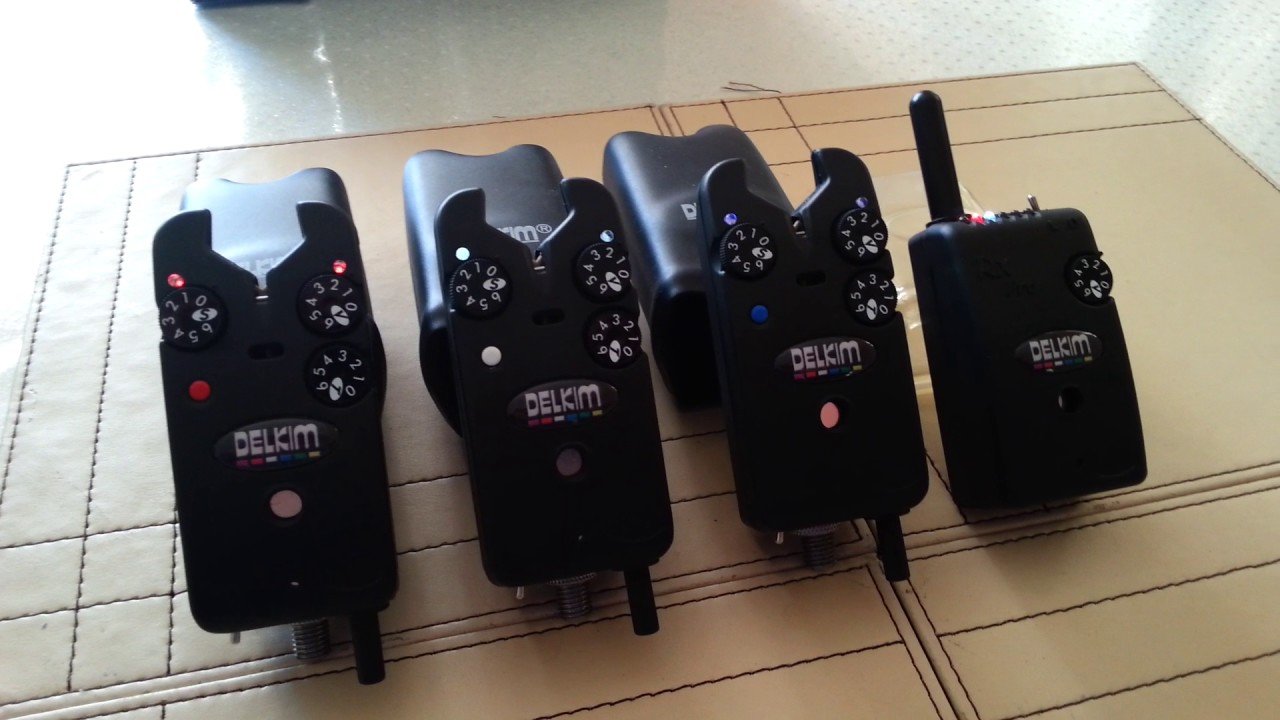 DELKIM TXI BITE ALARMS WITH RX PRO RECEIVER - YouTube