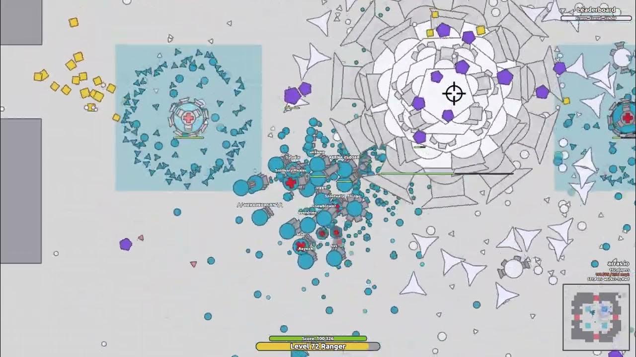 arras.io (diep.io 2) - Eternal Kronos Battle - YouTube