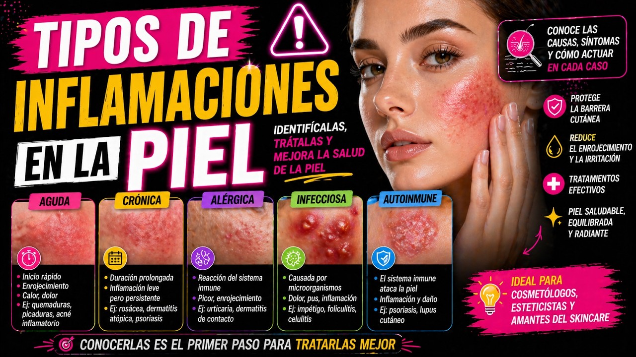 INFLAMACIONES EN LA PIEL I TIPOS DE INFLAMACIONES EN LA PIEL I SKIN ...