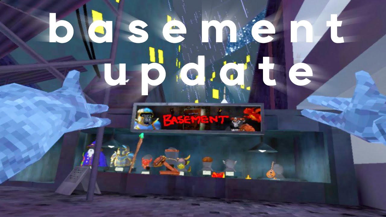 Gorilla Tag BASEMENT Update!! - YouTube