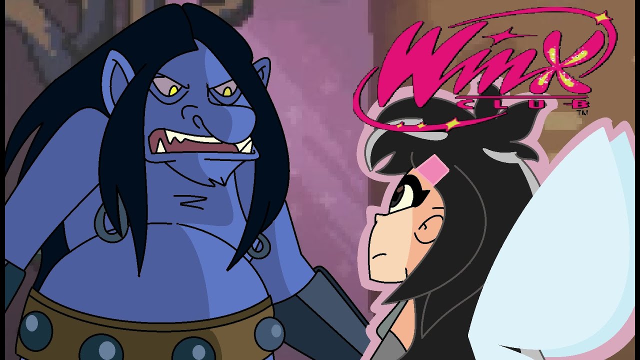 Winx Club (part 2) "into the Black mud swamp and find Troll" - YouTube