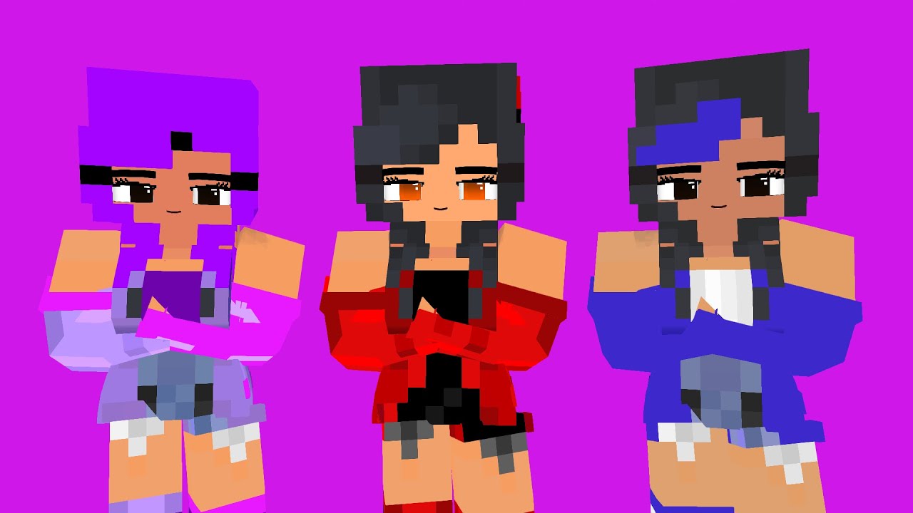 Darling Ohayo Super Idol Dance Minecraft Animation Aphmau 41 Monster School Youtube
