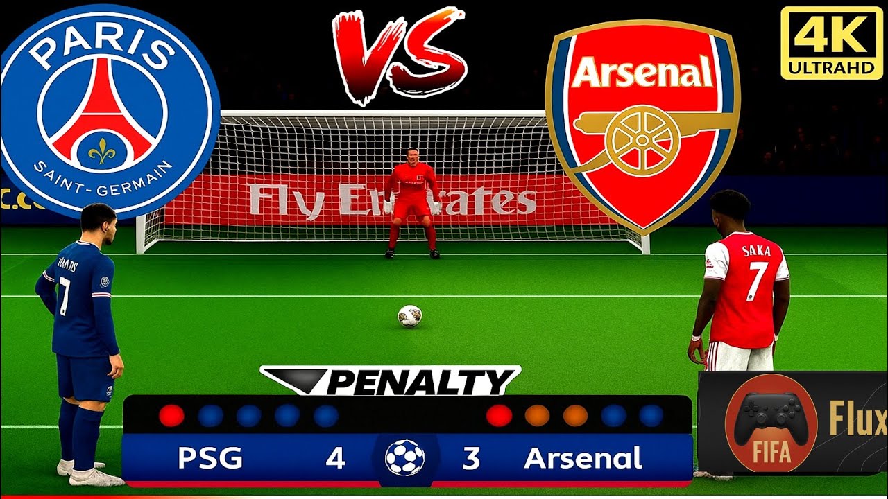 PSG VS ARSENAL FINAL INCREDIBLE PENALTY #championsleaguefinal - YouTube