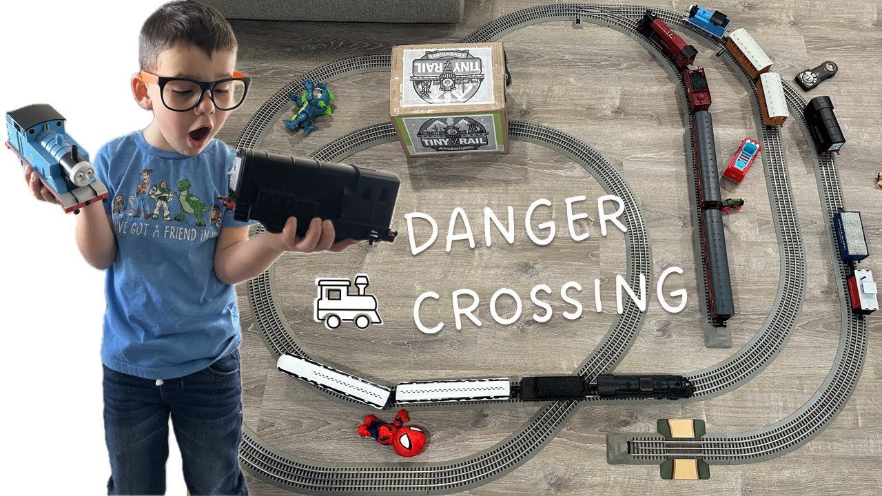 Heart-Stopping Train Crossing: Near Misses and Close Calls! - YouTube