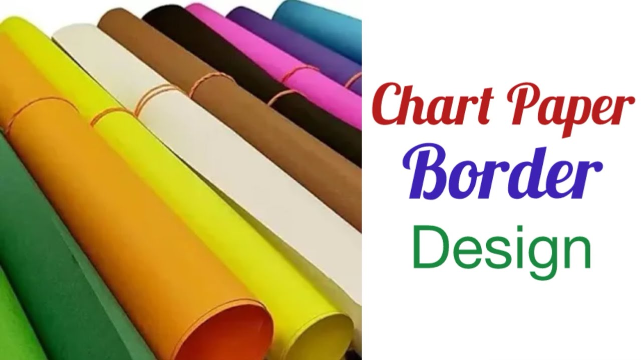 Chart Paper Border Design/ Chart Paper Border Decoration/ Chart Paper ...