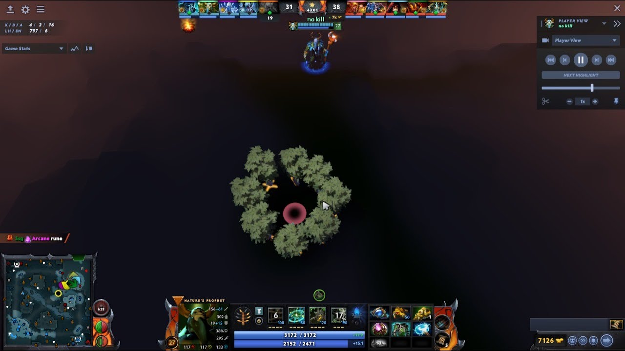 DOTA 2 NEW FEATURE YOU CAN GO TO OUTSIDE OF MAP AND SPAWNING TREES ...