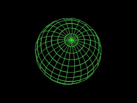 Globe Demo with a pure Python GL - YouTube
